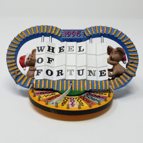 Hallmark | Holiday | 995 Hallmark Wheel Of Fortune Christmas Ornament ...
